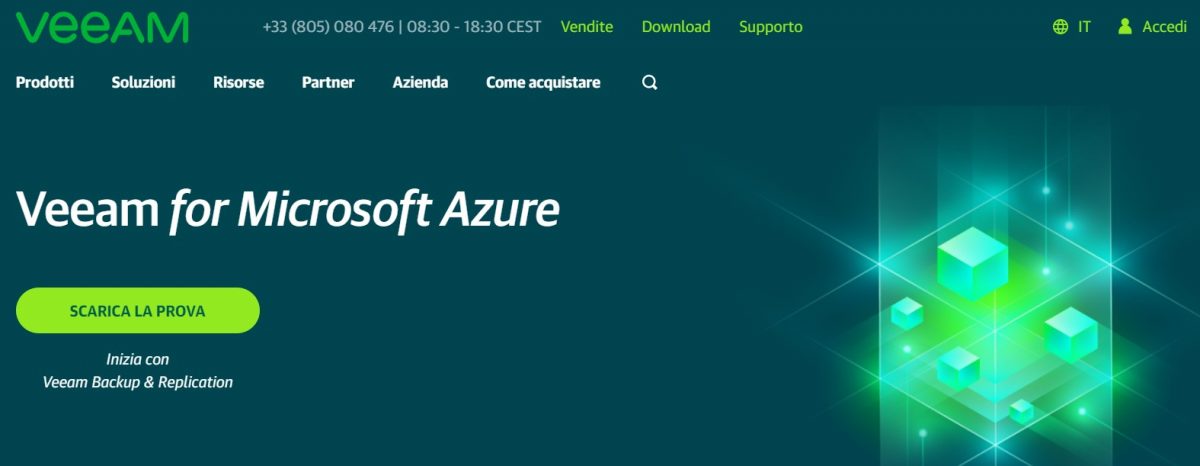 Nuova versione di Veeam Backup for Microsoft Azure – Storage & Backup Nuova versione di Veeam Backup for Microsoft Azure – Storage & Backup